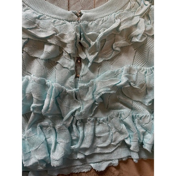 Free People | Sweaters | Free People Ruffle Cardigan | Poshmark